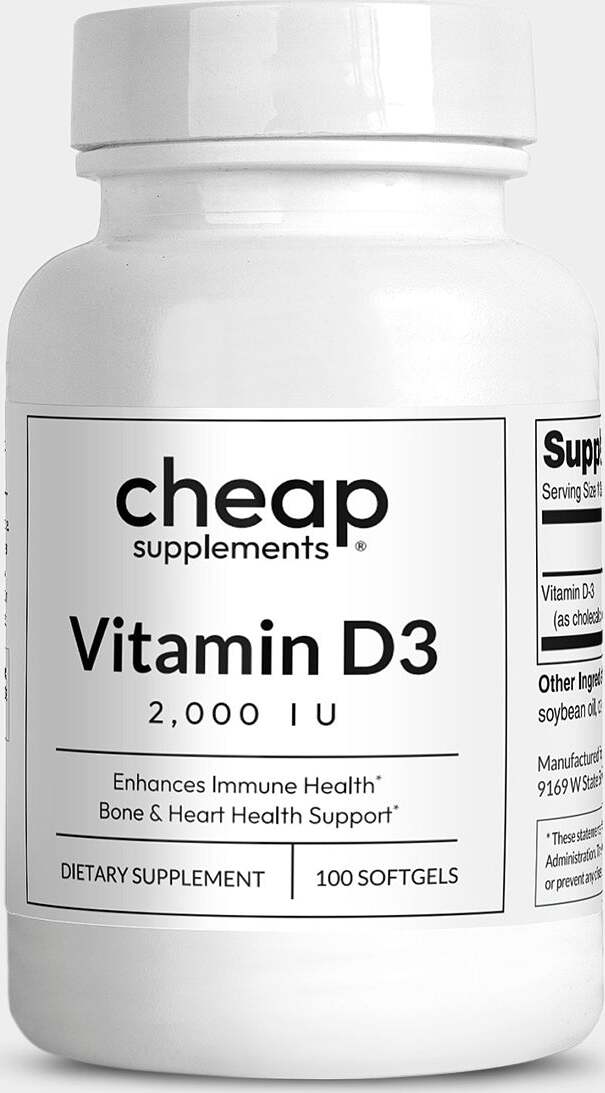 Cheap Supplements Vitamin D3 | News & Prices at PricePlow