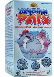 Country Life Sour Gummy Dolphin Pals Children's Multi
