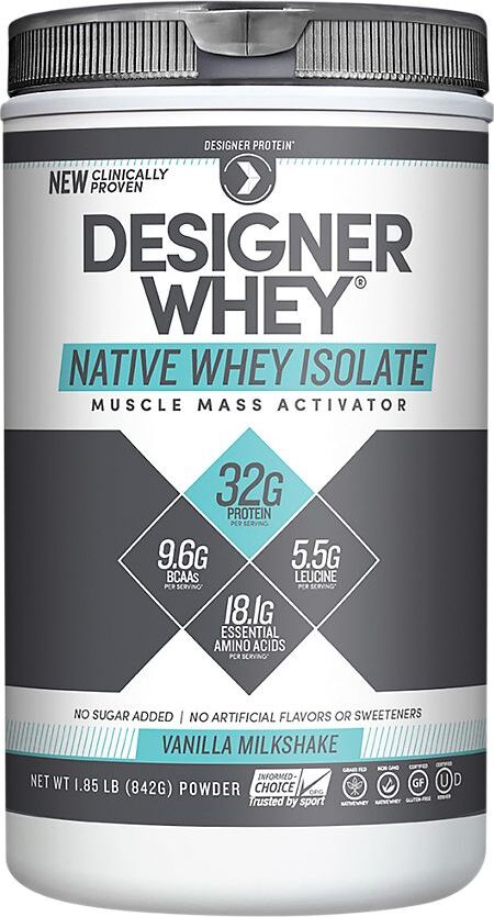 Designer Whey Native Whey Isolate | Save at PricePlow