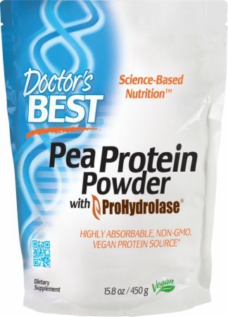 Doctor's Best Pea Protein Powder with ProHydrolase