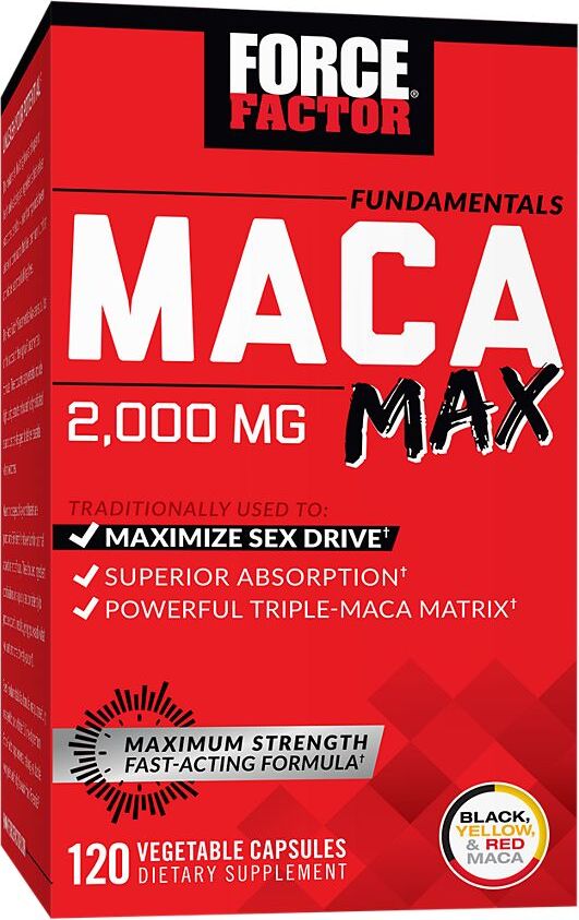 Force Factor Maca Max | News, Reviews, & Prices at PricePlow