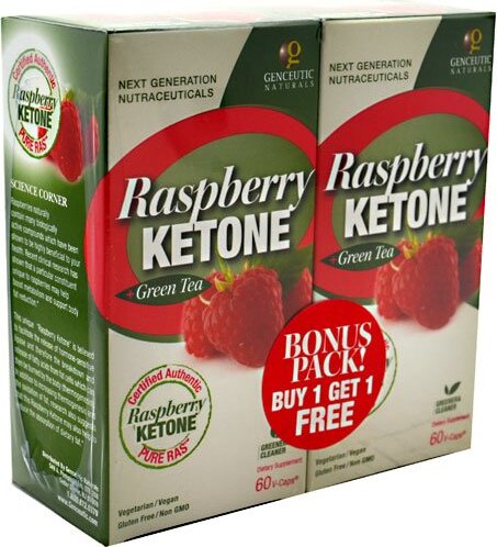 Genceutic Naturals Raspberry Ketone + Green Tea | PricePlow