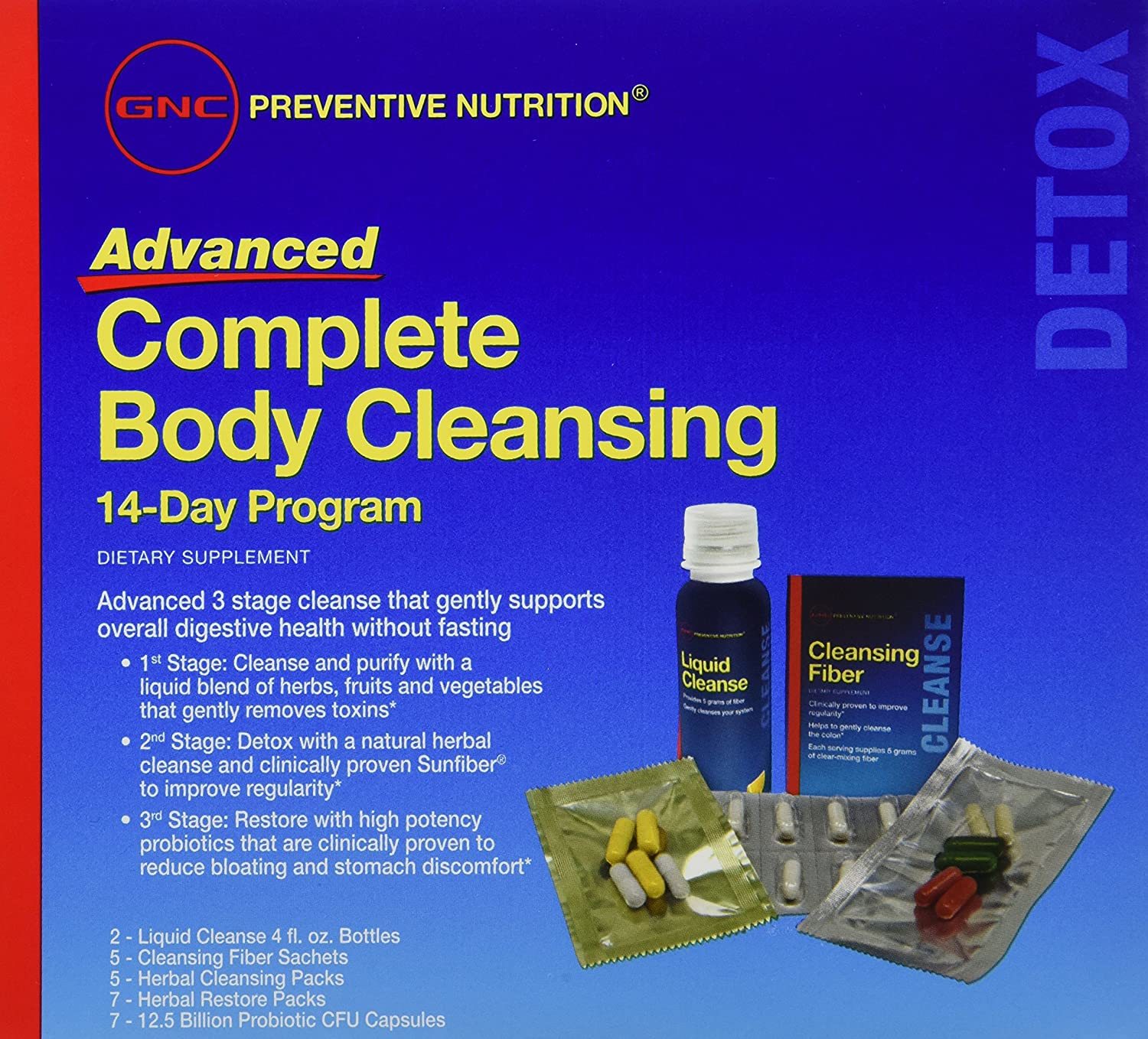 GNC Advanced Complete Body Cleansing Program | PricePlow