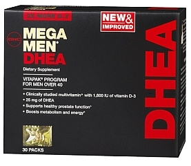 GNC DHEA Vitapak | News, Reviews, & Prices at PricePlow