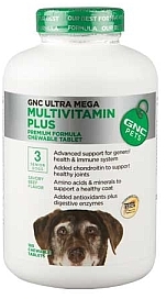 GNC Ultra Mega Multivitamin Plus for Senior Dogs | PricePlow