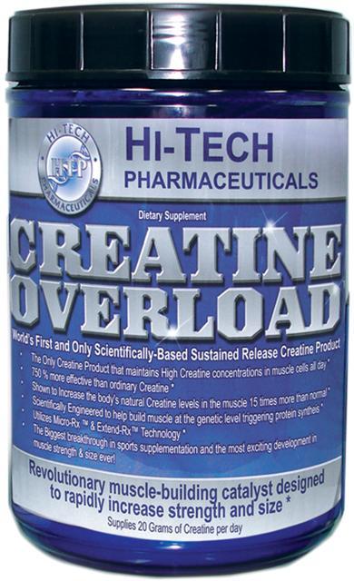 Hi-Tech Pharmaceuticals Creatine Overload | PricePlow
