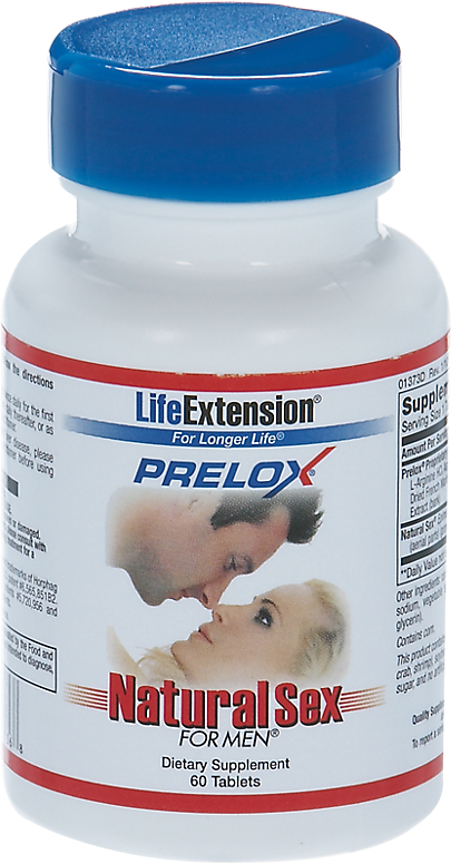 Life Extension Prelox Natural Sex For Men Priceplow