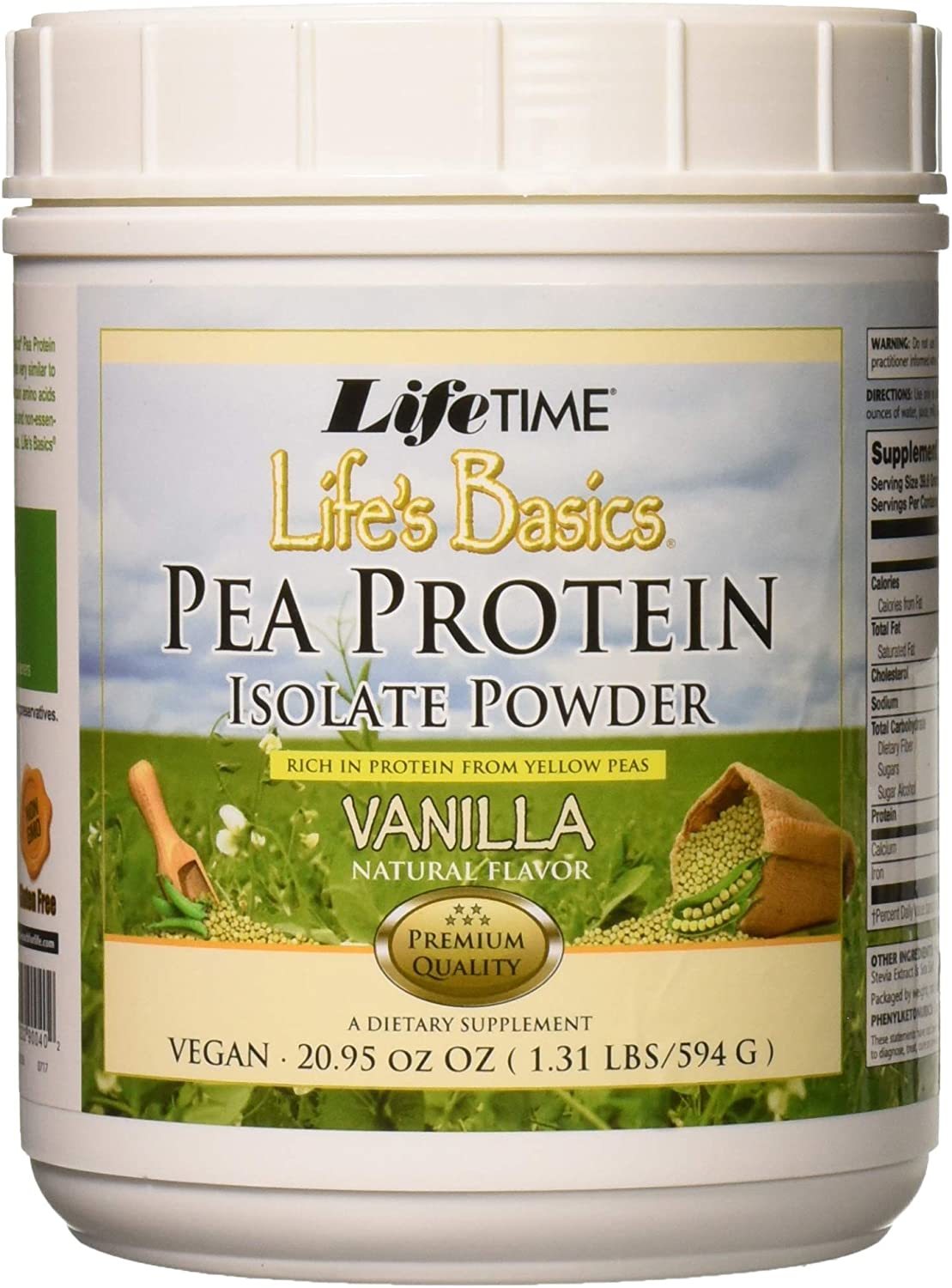 LifeTime Life's Basics Pea Protein | Save at PricePlow