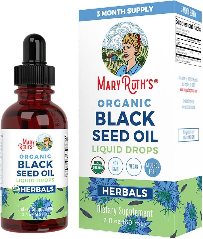 Mary Ruth's Black Seed Oil Liquid Drops, Organic | PricePlow