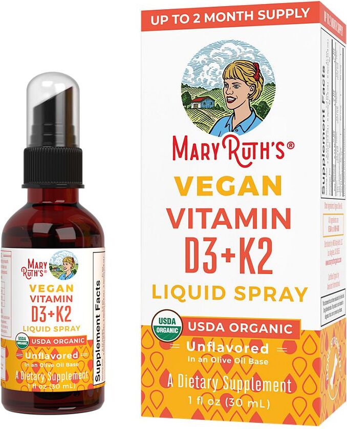 Mary Ruth's Vegan Vitamin D3+K2 Liquid Spray | PricePlow
