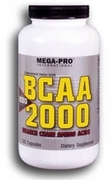 Mega-Pro BCAA 2000 | News, Reviews, & Prices at PricePlow