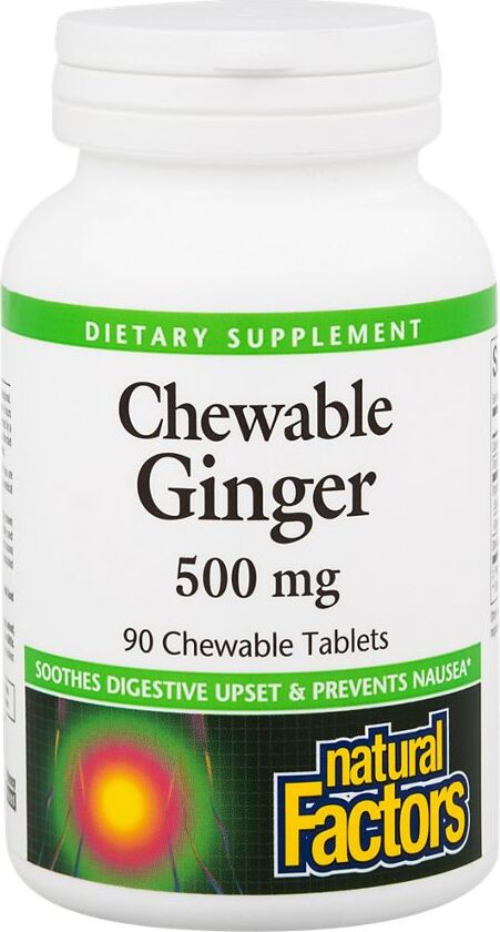 Natural Factors Chewable Ginger | News & Prices at PricePlow