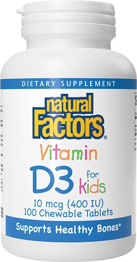 Natural Factors Vitamin D3 for Kids | Save at PricePlow