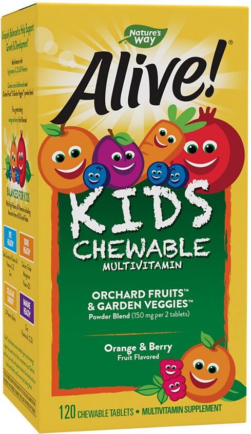 Nature's Way Alive! KIDS Chewable Multivitamin | PricePlow
