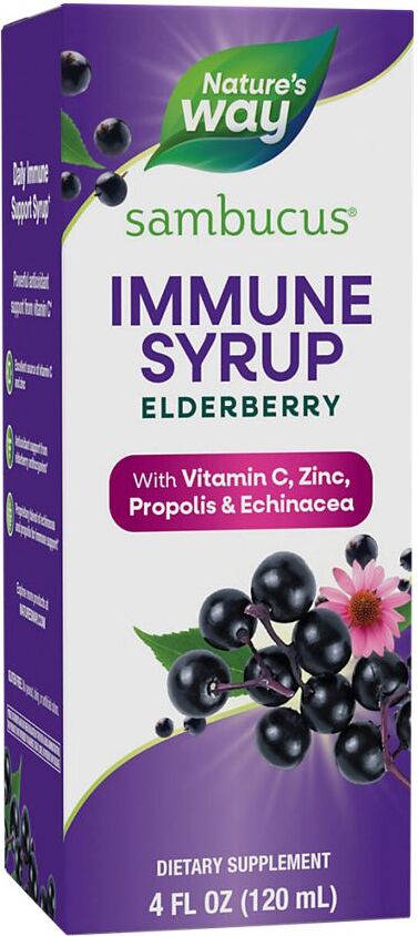 Nature's Way Sambucus Immune Syrup Elderberry | PricePlow