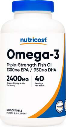 Nutricost Omega-3 | News, Reviews, & Prices at PricePlow