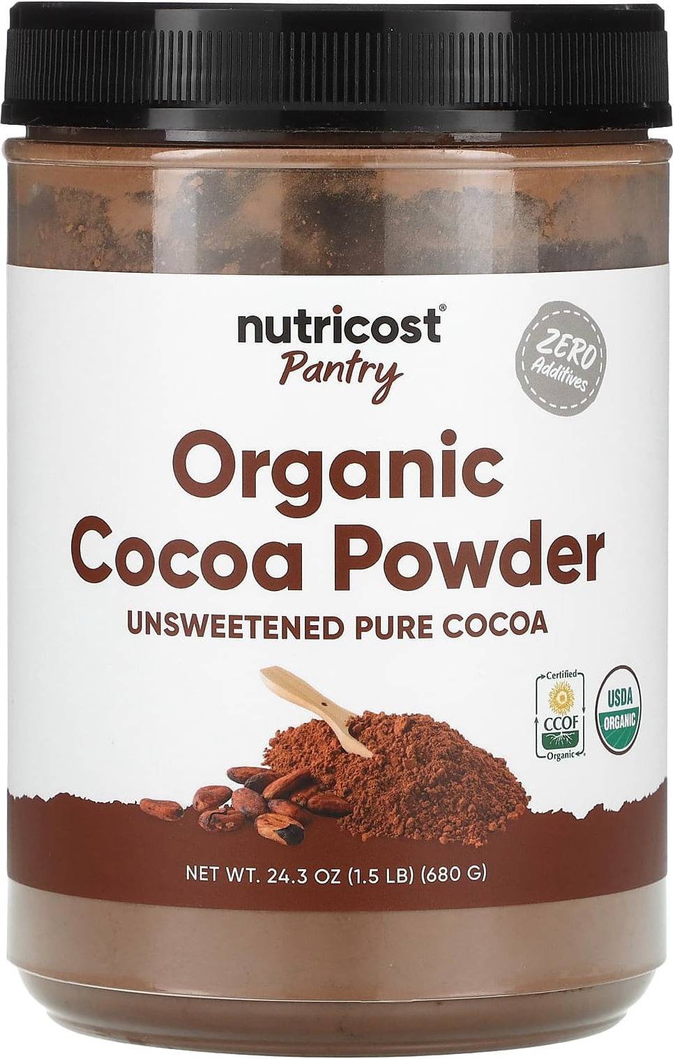 Nutricost Pantry - Organic Cocoa Powder | Save at PricePlow