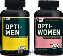 Optimum Nutrition His and Hers Multivitamin Set | PricePlow
