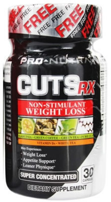 Pro-Nutra Cuts RX | News, Reviews, & Prices at PricePlow