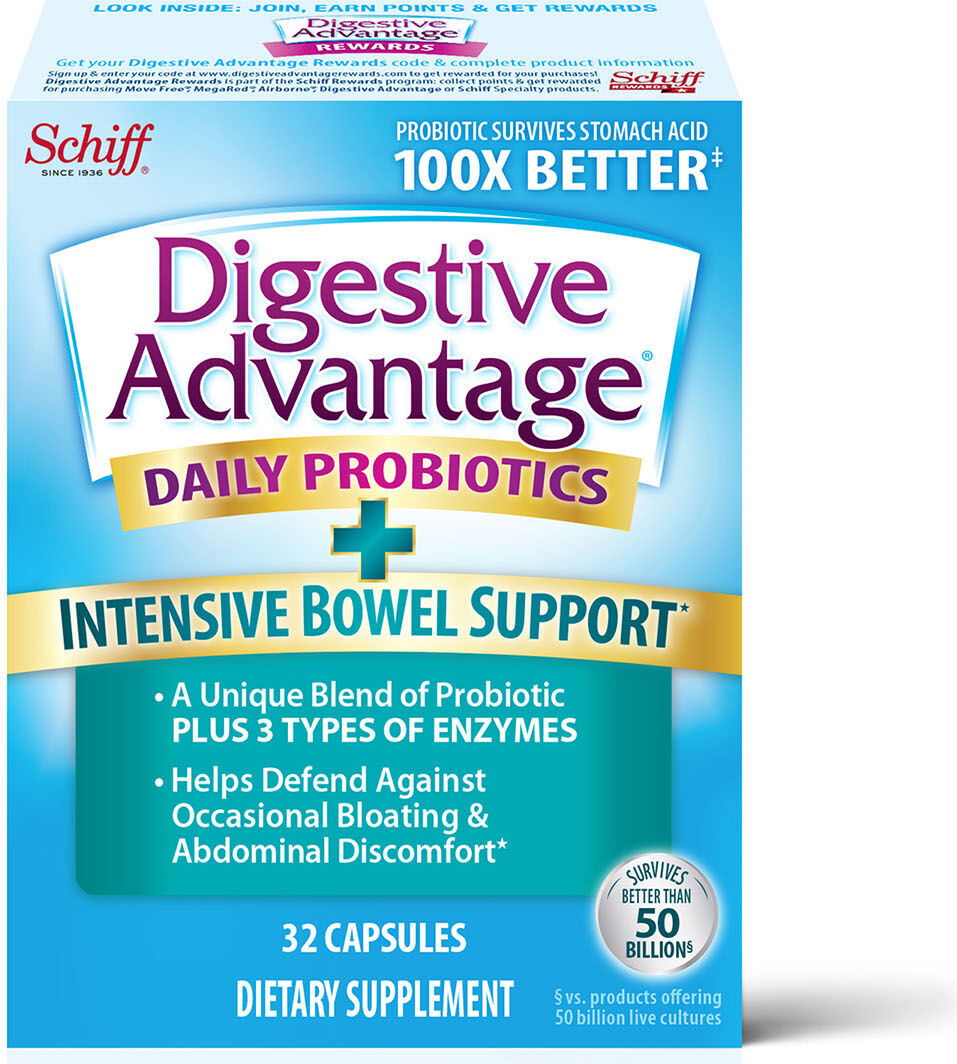 Schiff Digestive Advantage - Intensive Bowel Support