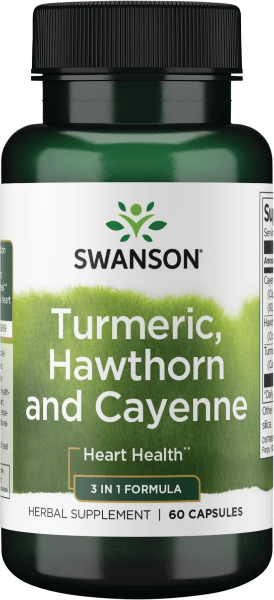 Swanson Turmeric, Hawthorn and Cayenne | Save at PricePlow