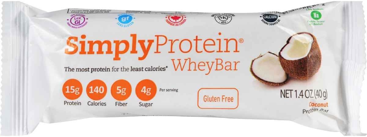 The Simply Bar Simply Whey Bar | News & Prices at PricePlow