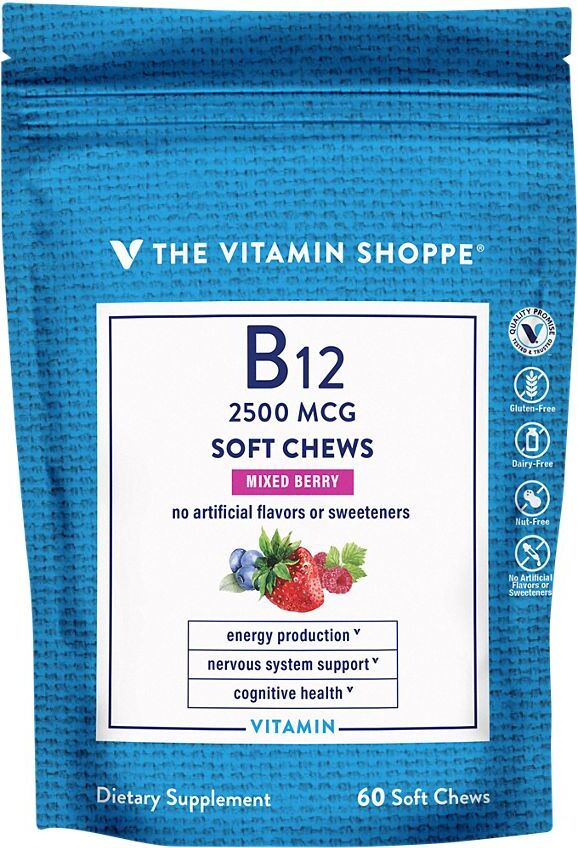 The Vitamin Shoppe Vitamin B12 Soft Chews | PricePlow