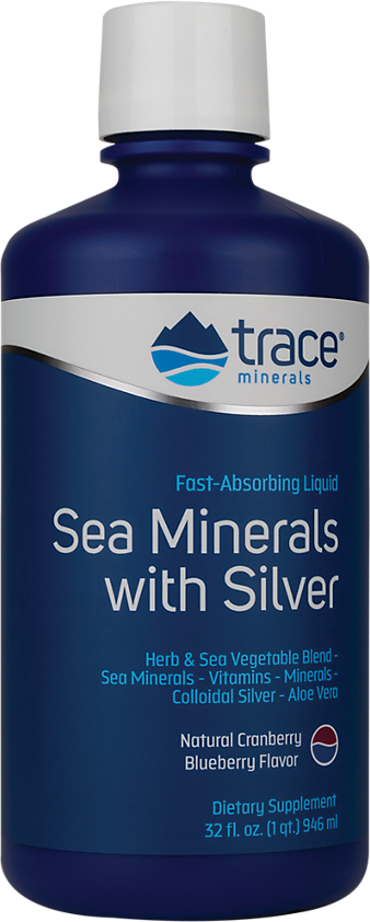 Trace Minerals Sea Minerals with Silver | Save at PricePlow